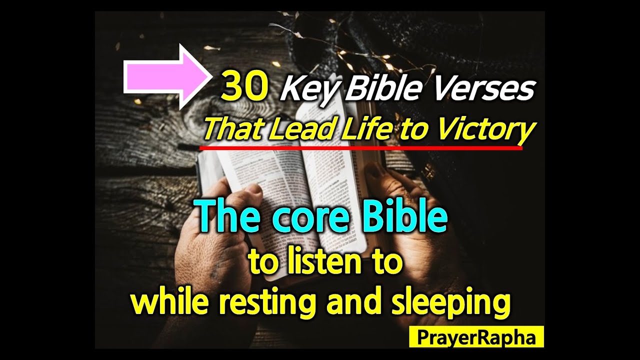 30 Key Bible Verses That Lead Life to Victory★The core Bible to listen ...