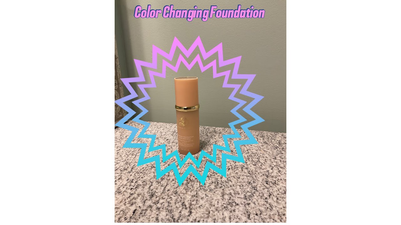 How COOL to find a COLOR CHANGING Foundation that Blends with your skin ...