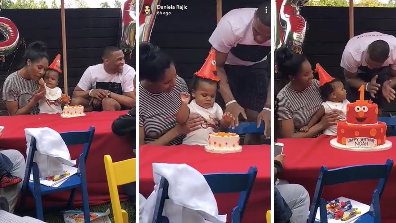 Paul George And His Girl Attend Russell Westbrooks Sons Birthday Party ...