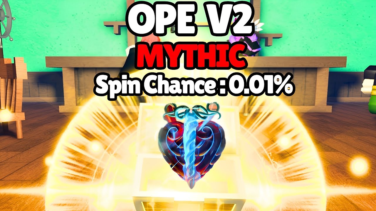 Spinning for the *NEW * OPE V2 Fruit in Fruit Battlegrounds...(Roblox ...