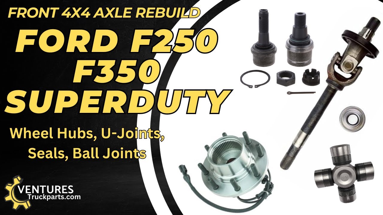 2005-2023 Ford F250 F350 Superduty Front Axle Rebuild. Wheel Hubs ...