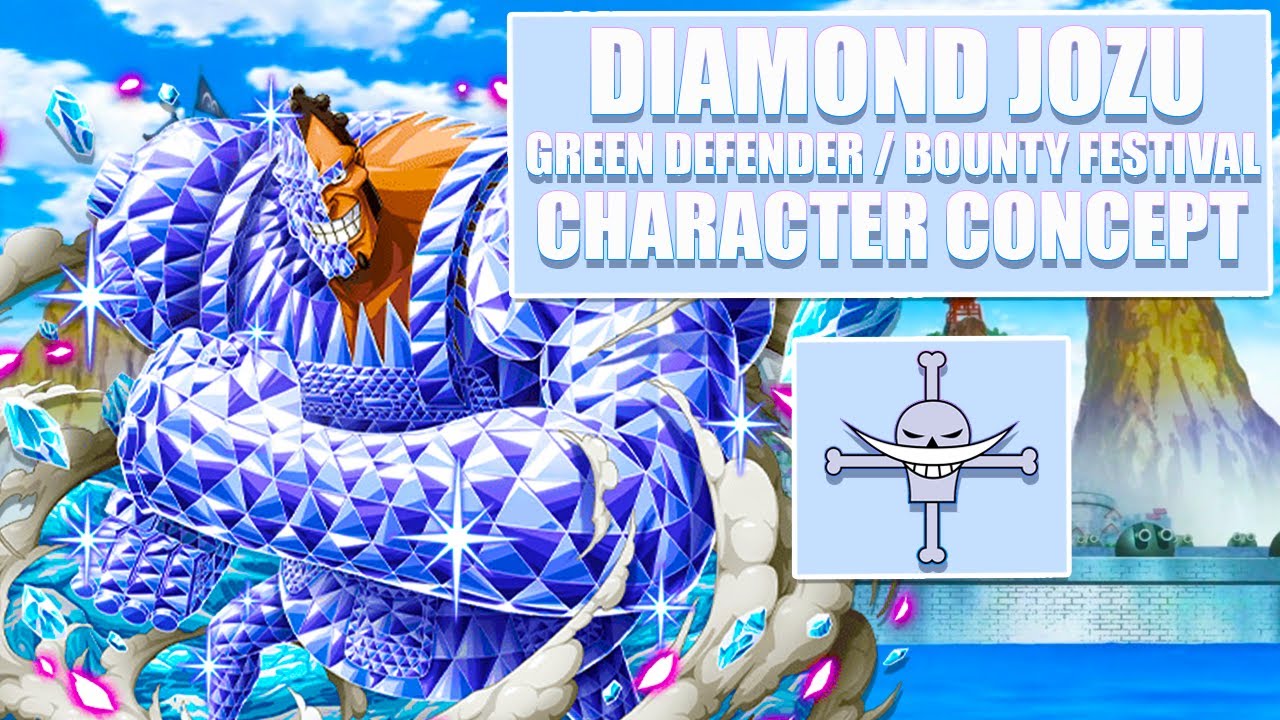 DIAMOND JOZU BOUNTY FEST CHARACTER CONCEPT CONCEPTO DE PERSONAJE diamond-jozu-bounty-fest-character-concept-concepto-de-personaje