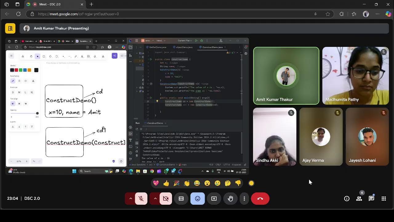 🚀 Mastering Java: Live Coding Session! | DSC | Sanskar - Part 5 - YouTube