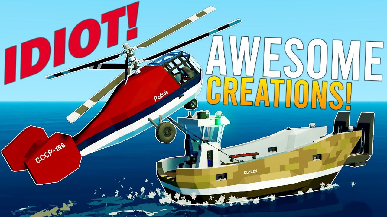 ULTIMATE Mini Landing Craft Testing! - Awesome Creations - Stormworks ...