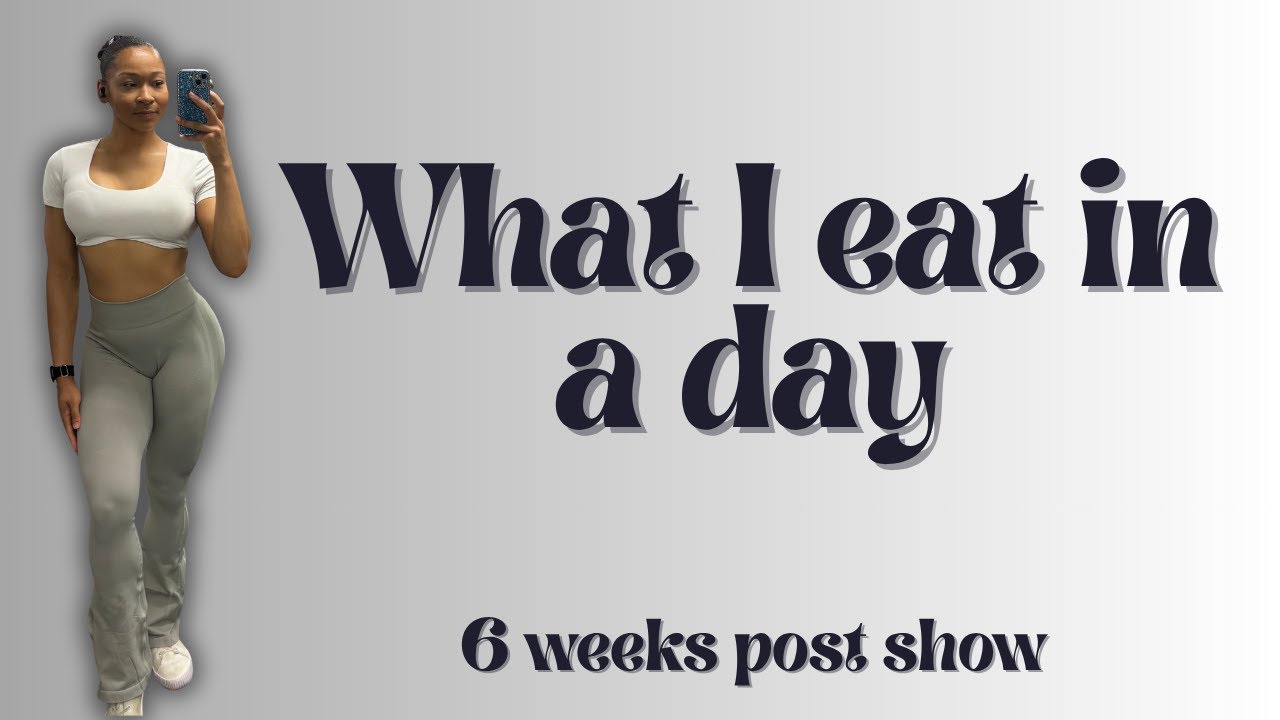 FULL Day of EATING as a Natural Bodybuilder / Prep Diet / Bodybuilding ...