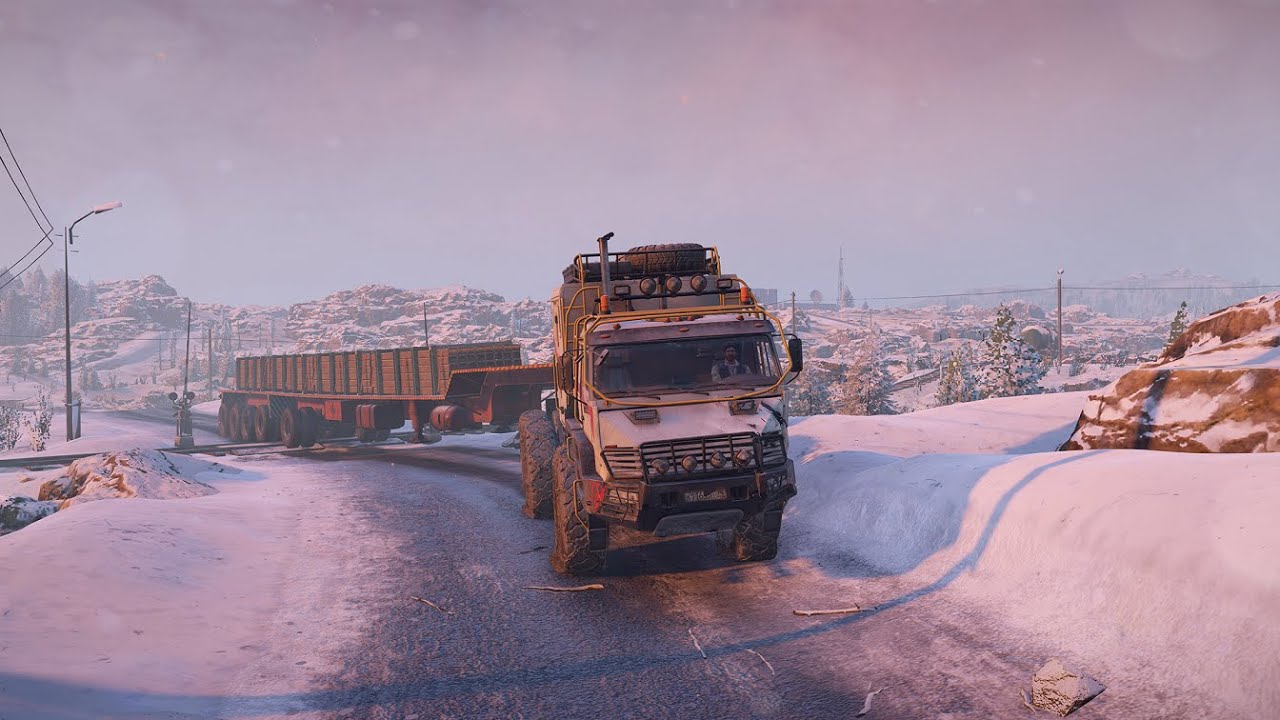 Opening Tunnel To Cosmodrome SnowRunner Phase 4 Pt. 5 - YouTube