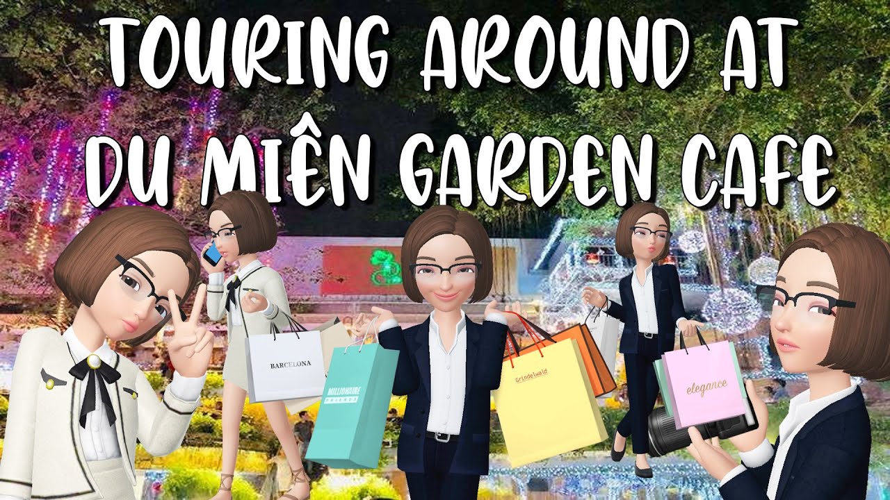 TOURING AROUND AT DU MIEN GARDEN CAFE - YouTube