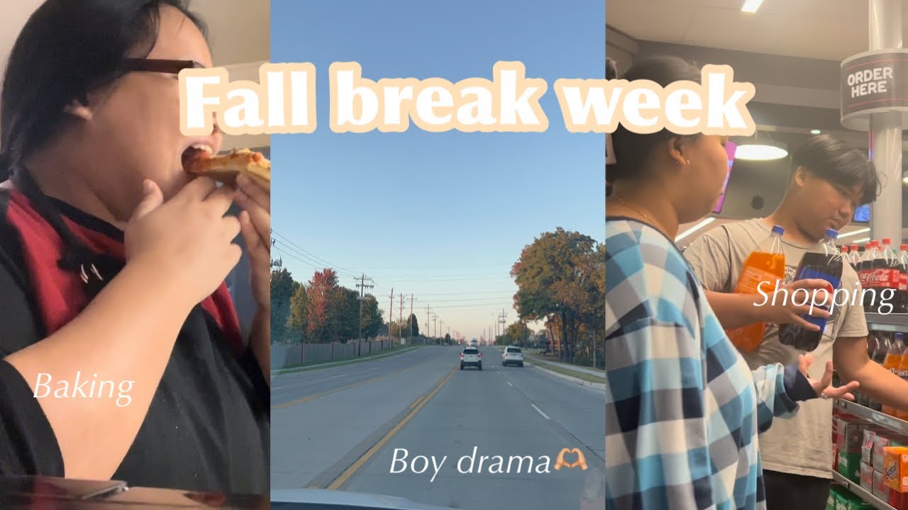 FALL BREAK WEEK IN THE LIFE + DAYS IN MY LIFE🍂 Cooking, shopping, chill ...