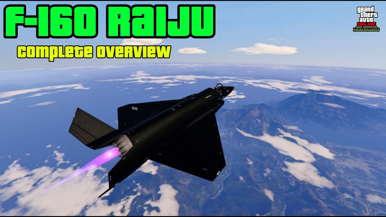 The complete overview of the NEW F-160 Raiju jet - YouTube