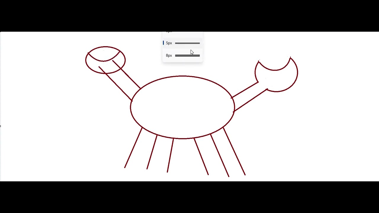 How To Draw Baxter The Crab From Inanimate Insanity On MS Paint - YouTube