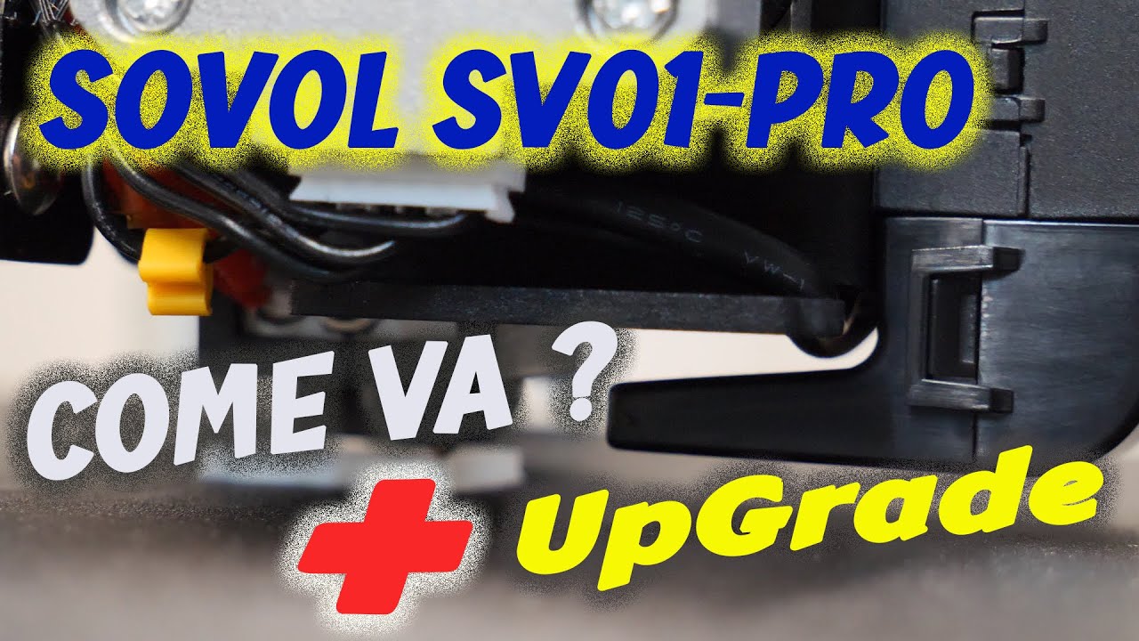 Stampante 3D Sovol SV01 PRO le mie prove e considerazioni - YouTube