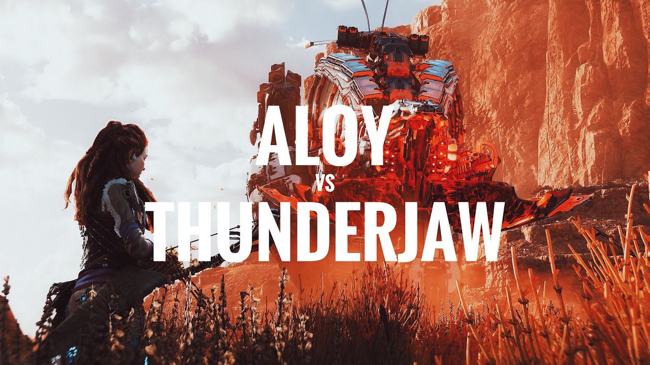 HZD Remastered | Aloy vs. Thunderjaw | PS5 | Ultra Hard - YouTube