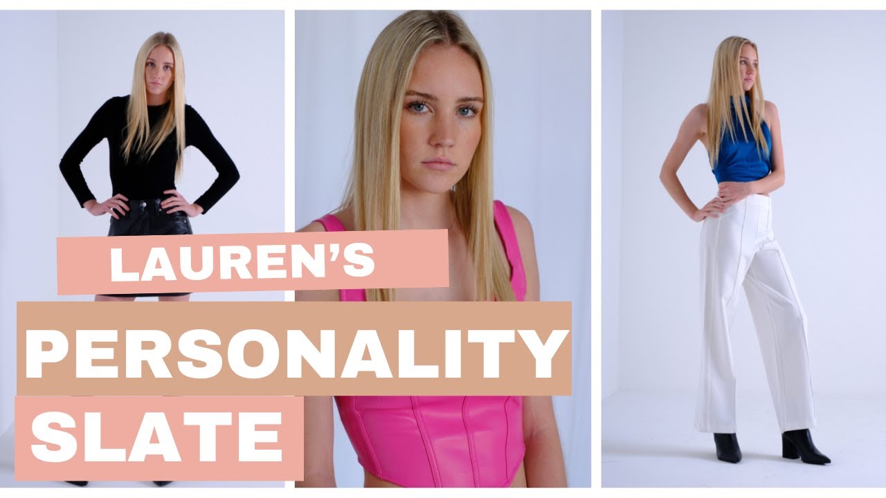 Lauren Holcomb Personality slate - YouTube