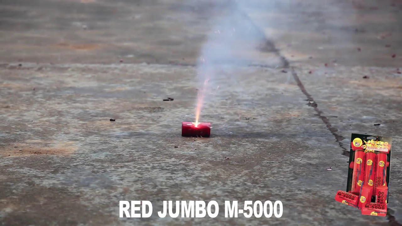 Firecrackers: Jumbo M 5000 - SparksFlyFireworks.com - YouTube