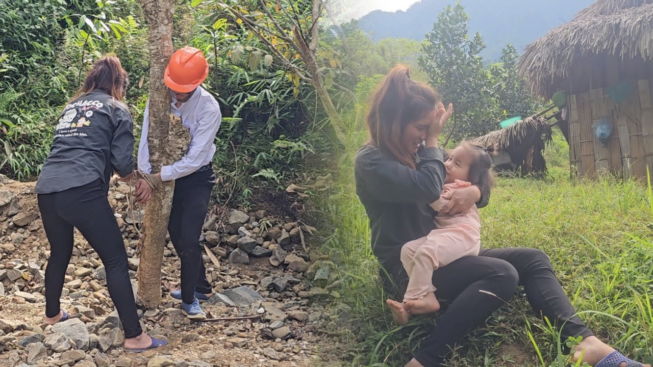 The mother, after many days of searching for her daughter, finally ...