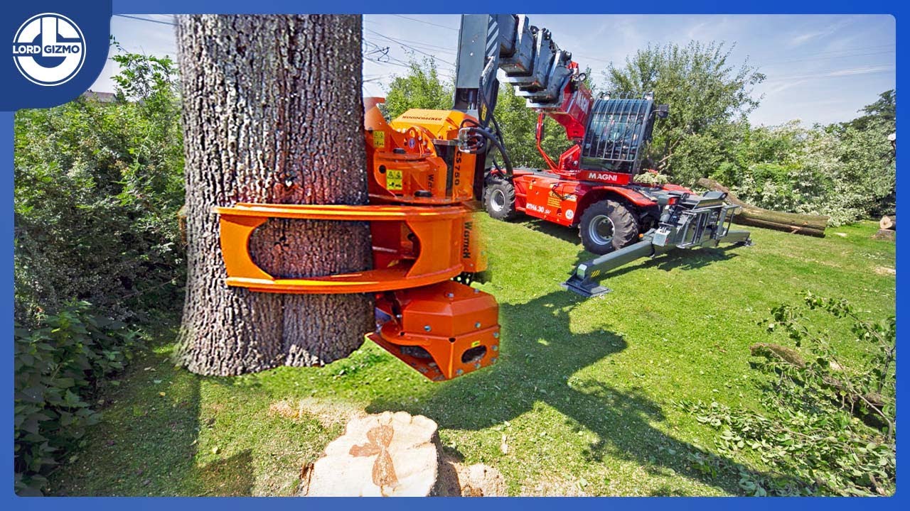 WORLDS Largest Telehandler To AMAZING Wood Processing MACHINES - YouTube