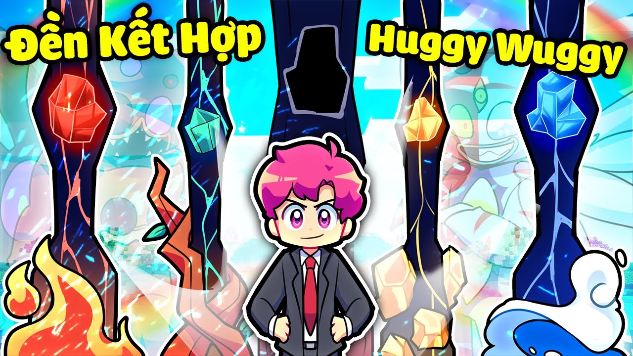 HIHA PHÁT HIỆN THÀNH CÔNG ĐỀN KẾT HỢP HUGGY WUGGY TRONG MINECRAFT*ĐẠI ...