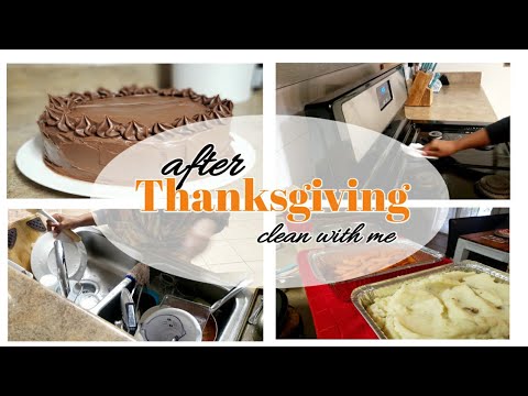 AFTER THANKSGIVING CLEAN UP! HOLIDAY CLEANING MOTIVATION - YouTube