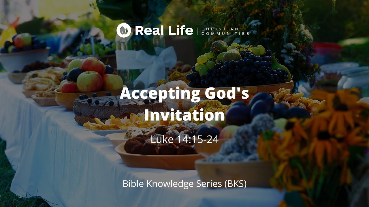 Accepting God's Invitation - YouTube