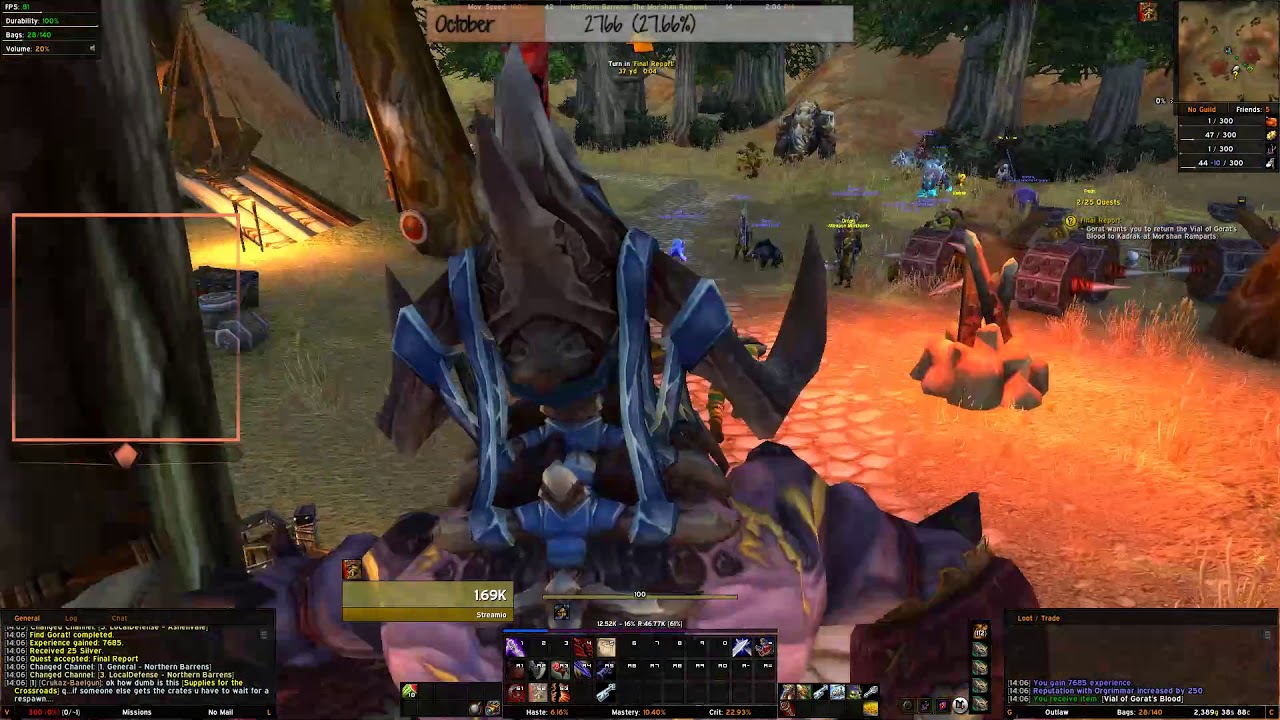 Leveling a Goblin Rogue (WOW: Loreseeker) // Wednesday, October 10 ...
