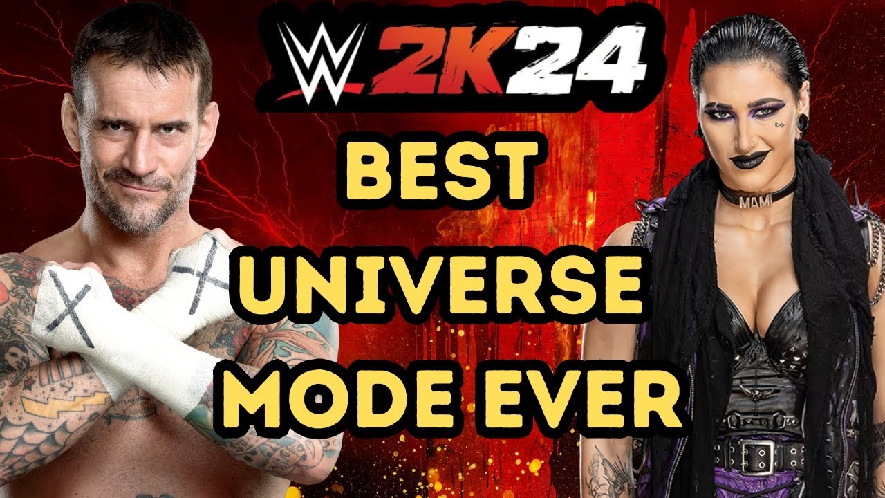 WWE 2K24 - How To Make The Best Universe Mode - YouTube