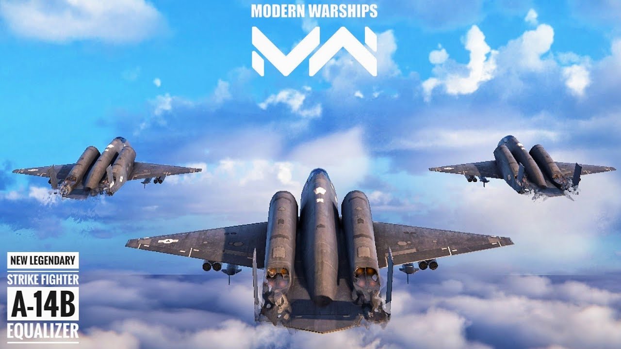Modern Warships - A-14B Equalizer - New Legendary strike fighter ...