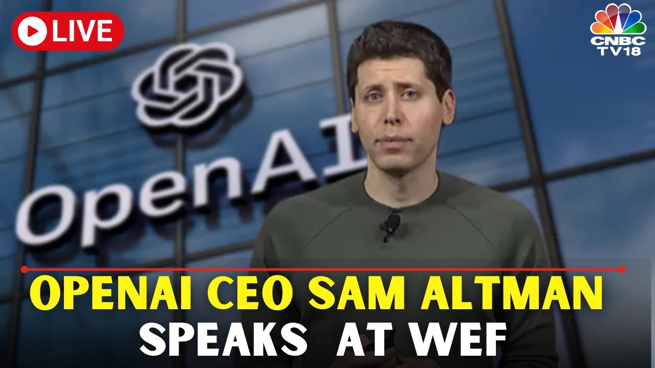 Davos 2024 LIVE: OpenAI CEO Sam Altman Speaks at 'Technology in a ...