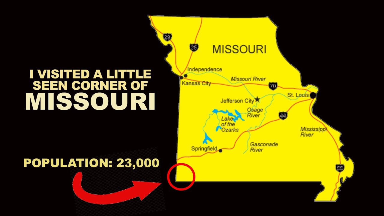 Kansas Small Town Map