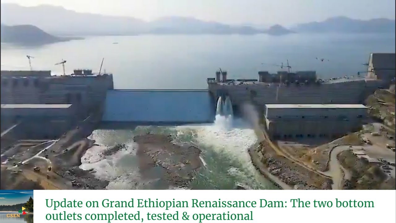 Update on Grand Ethiopian Renaissance Dam: The two bottom outlets ...