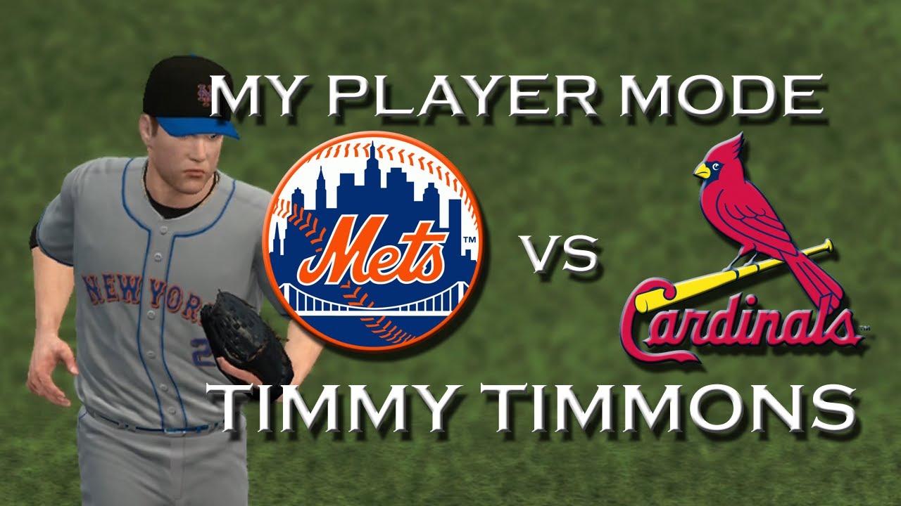 MLB 2K12: St. Louis Cardinals vs. New York Mets: My Player Mode - Timmy ...