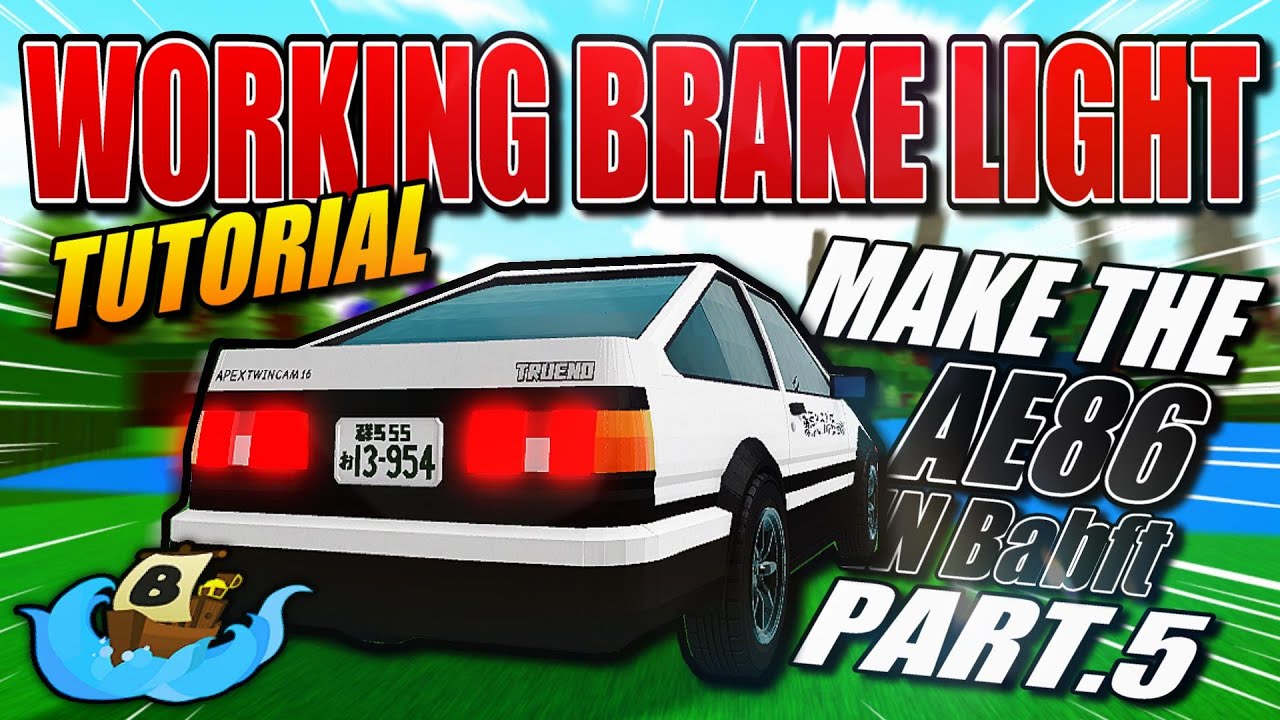 【Tutorial】How to make the *Brake Lights* in Build A Boat | Make the ...