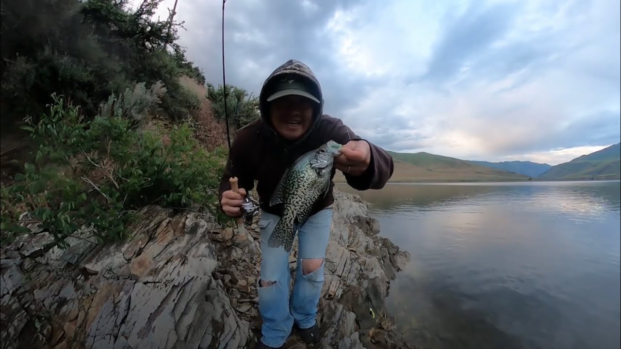 Fishing For Crappie In The Snake River | Catch And Cook - YouTube
