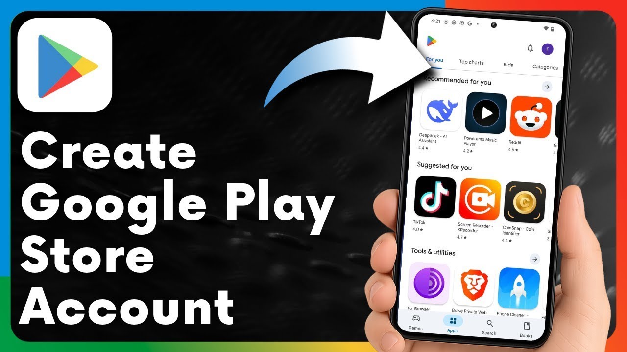 How to Create Google Play Store Account on Android Phone - YouTube