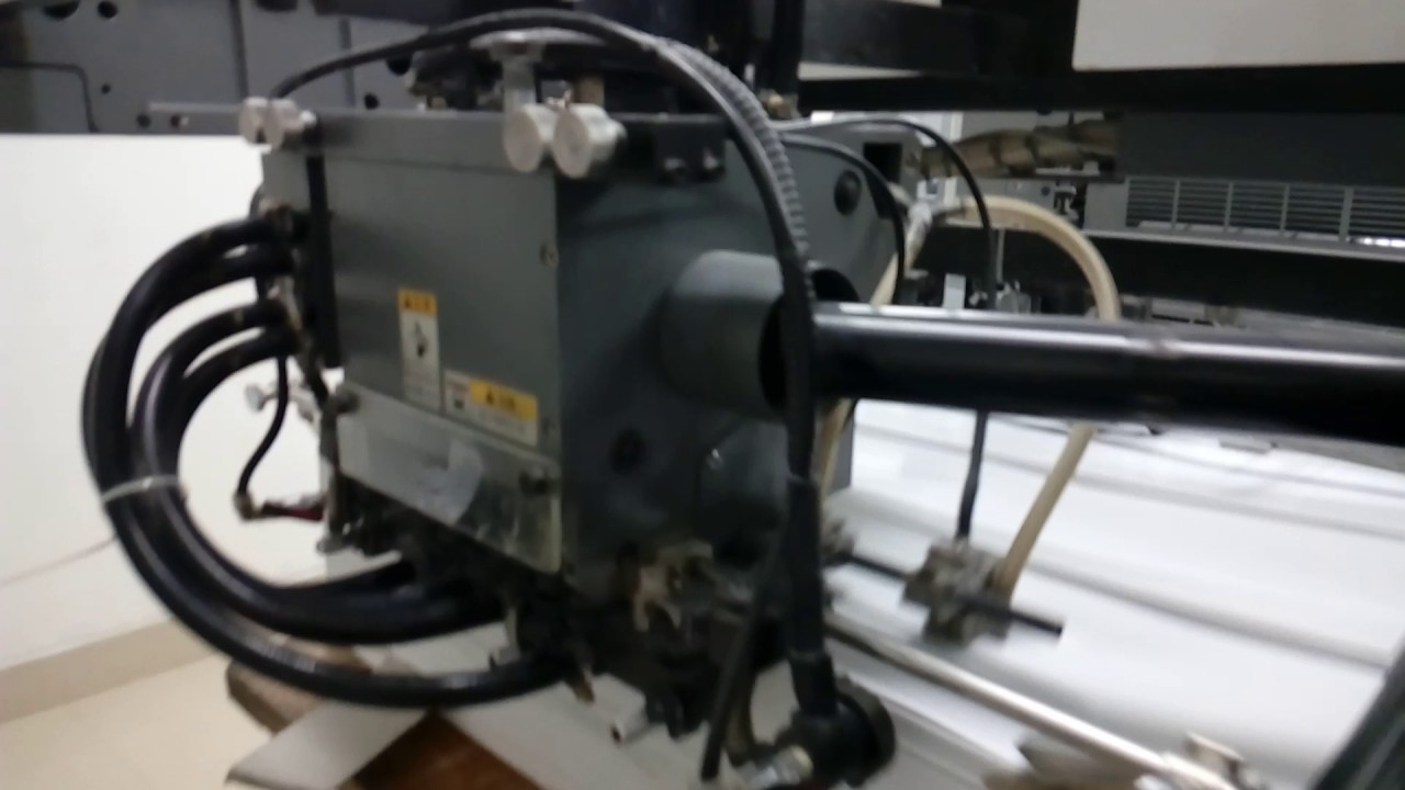 Ryobi 750 offset press runing in Manipur. - YouTube