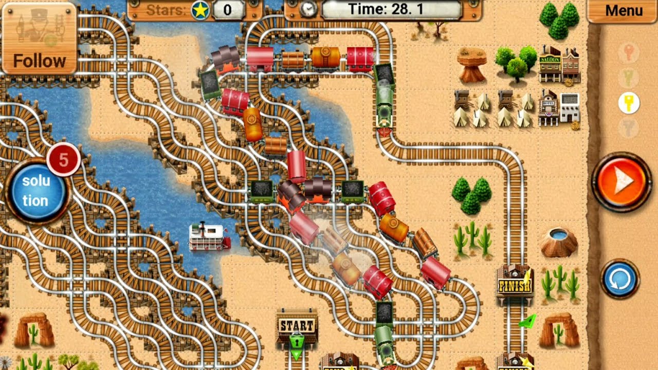 Train Simulator Maze - Classic Make Puzzle Game - Android Gameplay ...