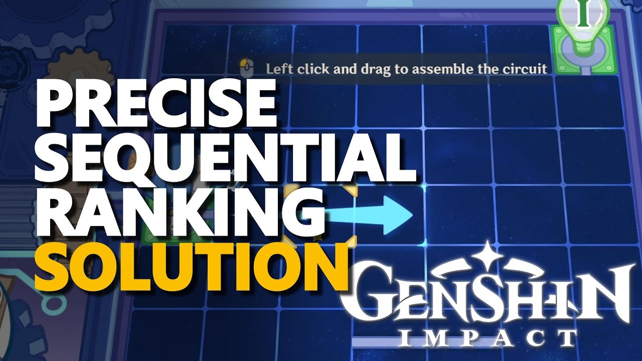 Precise Sequential Ranking Genshin Impact - YouTube