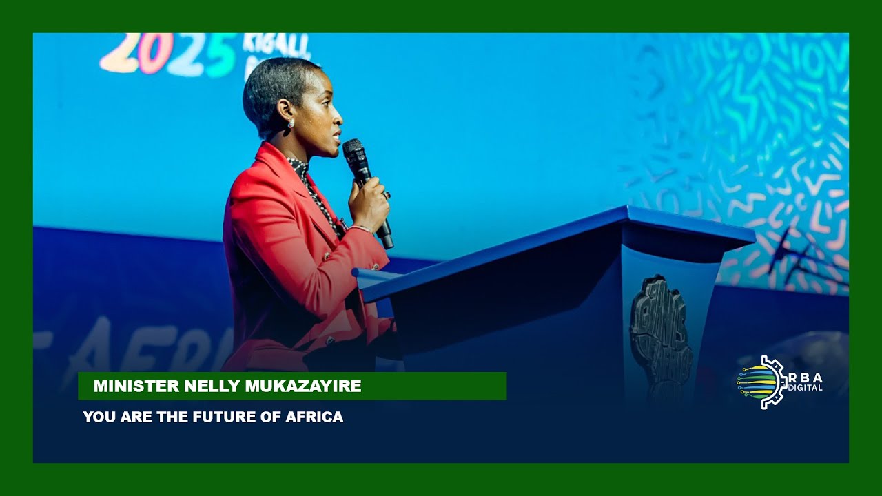 You Are the Future of Africa | Minister Nelly Mukazayire at # ...
