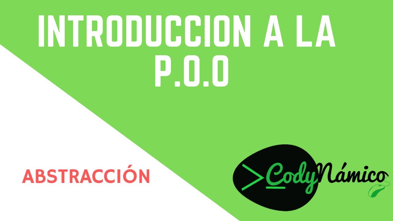 📌 Abstracción en Java - Programación orientada a objetos - YouTube