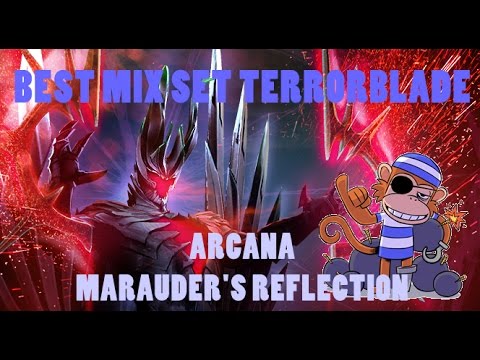 Terrorblade Best Mix Set Arcana with Marauder's Reflection Dota 2 - YouTube