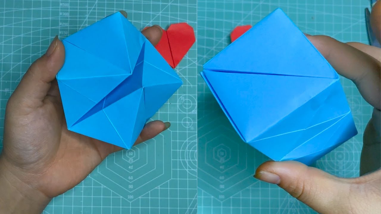 How to make a Paper Infinity Cube | Amazing Transforming Cube | Paper ...
