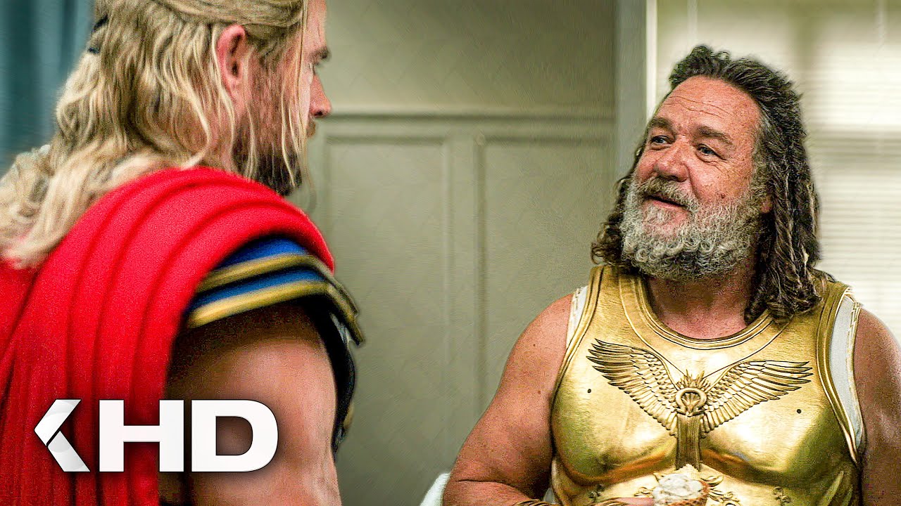 THOR 4: LOVE AND THUNDER Deleted Scene - Thor & Zeus In The Hospital ...