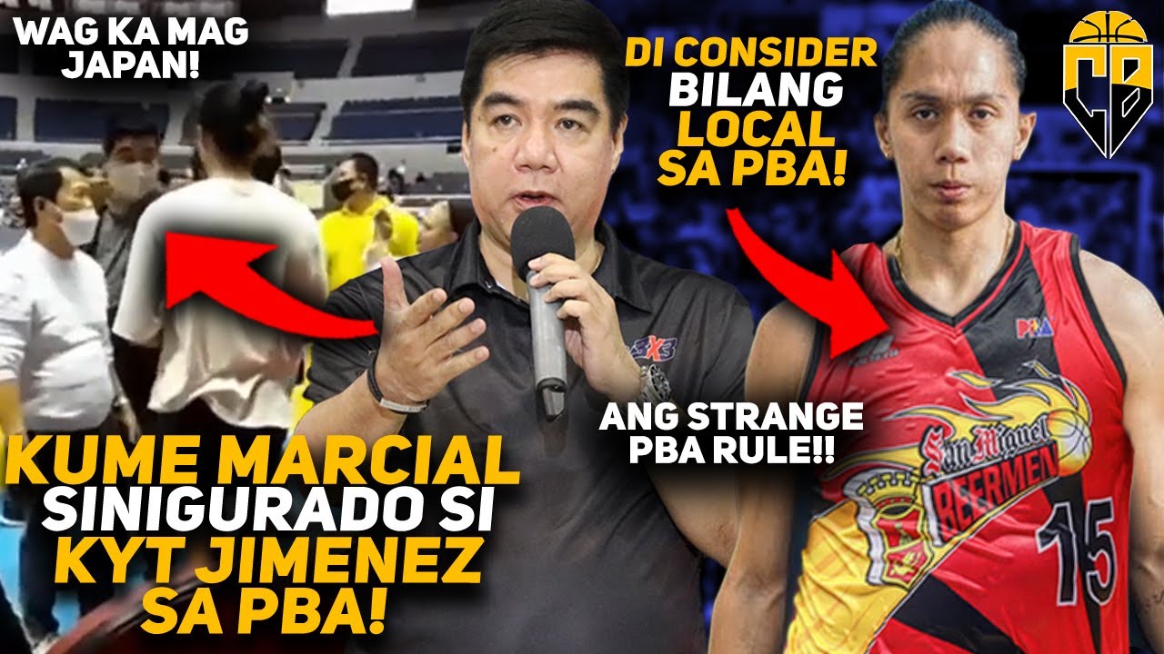 KUME "sureball" si KYT JIMENEZ sa PBA ! Pero di pwede bilang LOCAL ...