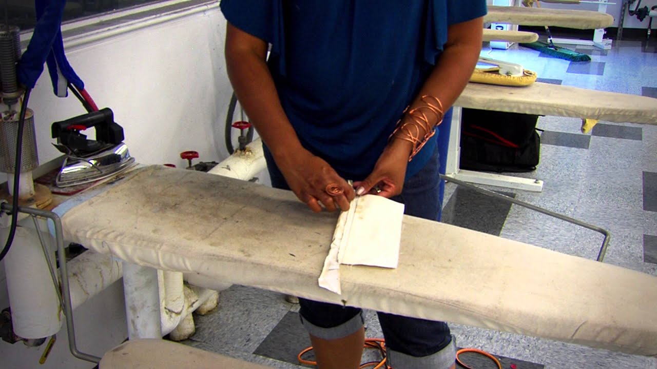 How to sew an Open Bound Seam Part 3 - YouTube