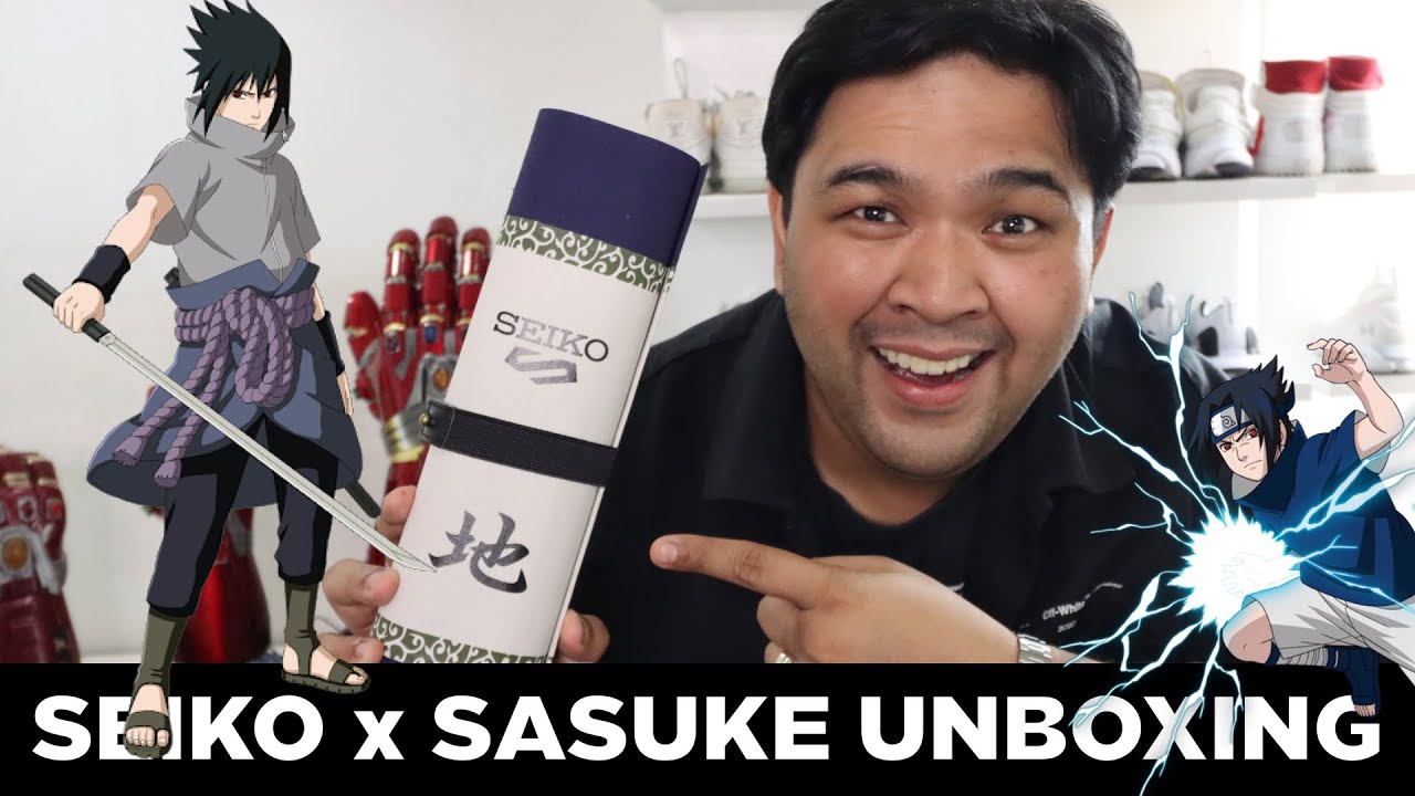 Unboxing the SASUKE Seiko x Naruto Limited Edition Watches! - YouTube