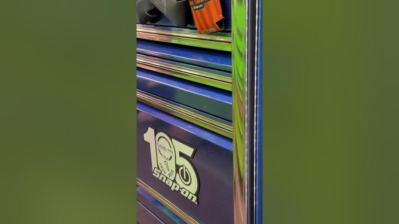 Snap On 105th Anniversary Toolbox (1st look) - YouTube