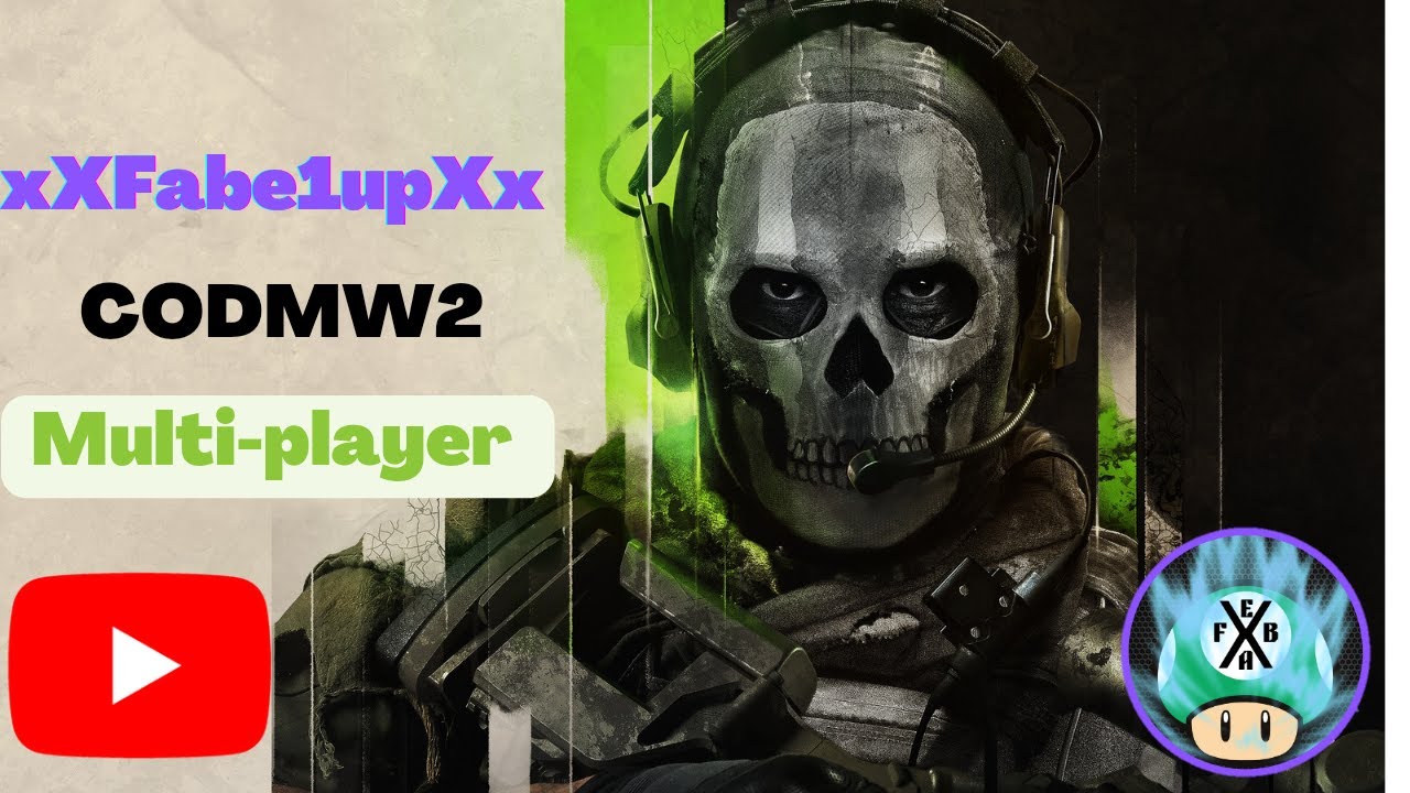 Codmw2 multiplayer- xXFabe1upXx - YouTube
