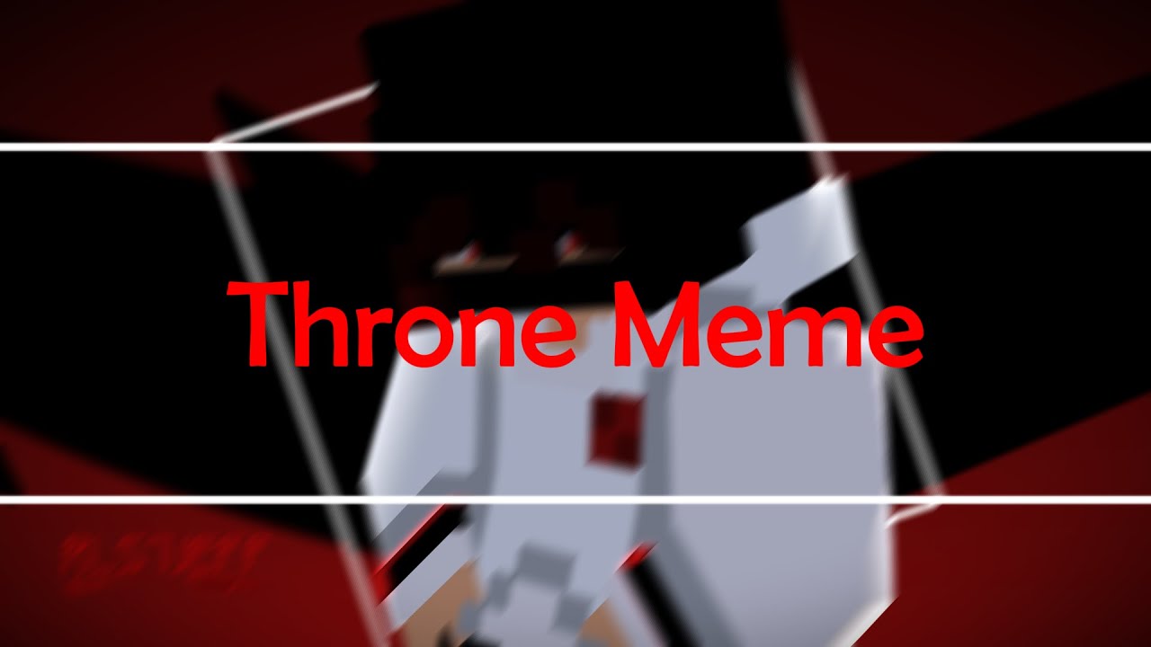 Throne Meme [Mine Imator] Minecraft Animtion (free bg) - YouTube