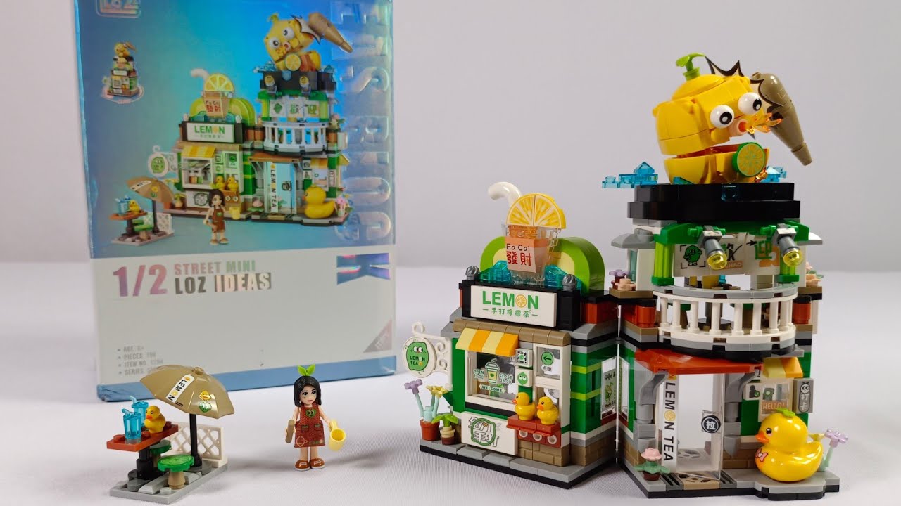 LEGO BRICKS LOZ BLOCK MINI : STREET MINI LOZ IDEAS 1/2 - LEMON TEA ...