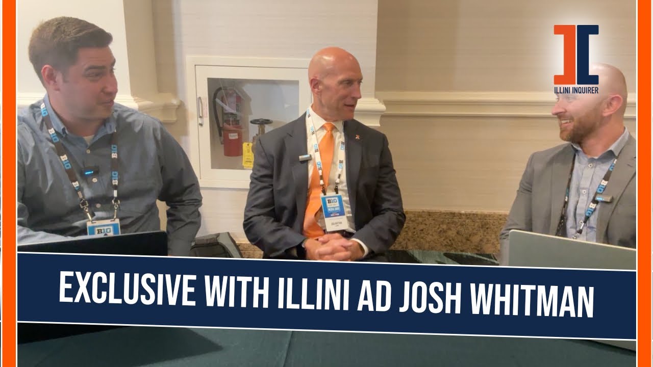 EXCLUSIVE: AD Josh Whitman on Illini football's high expectations in ...