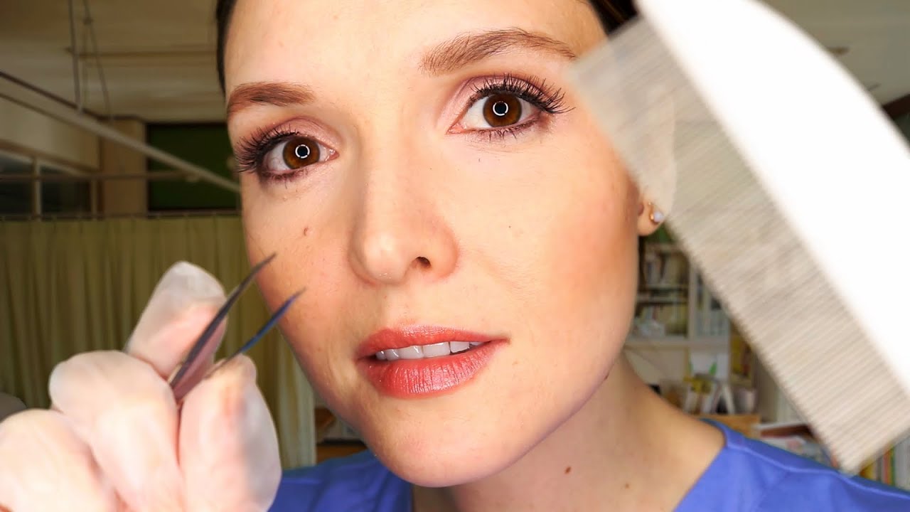 ASMR School Nurse LICE CHECK || Personal Attention Roleplay - YouTube